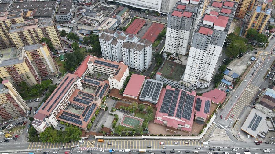 Pelaksanaan projek solar Samaiden di Sekolah Tinggi Tsun Jin tawar 40% ...